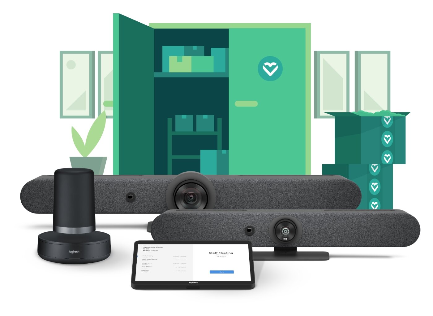 Logitech Tap IP - video conferencing device