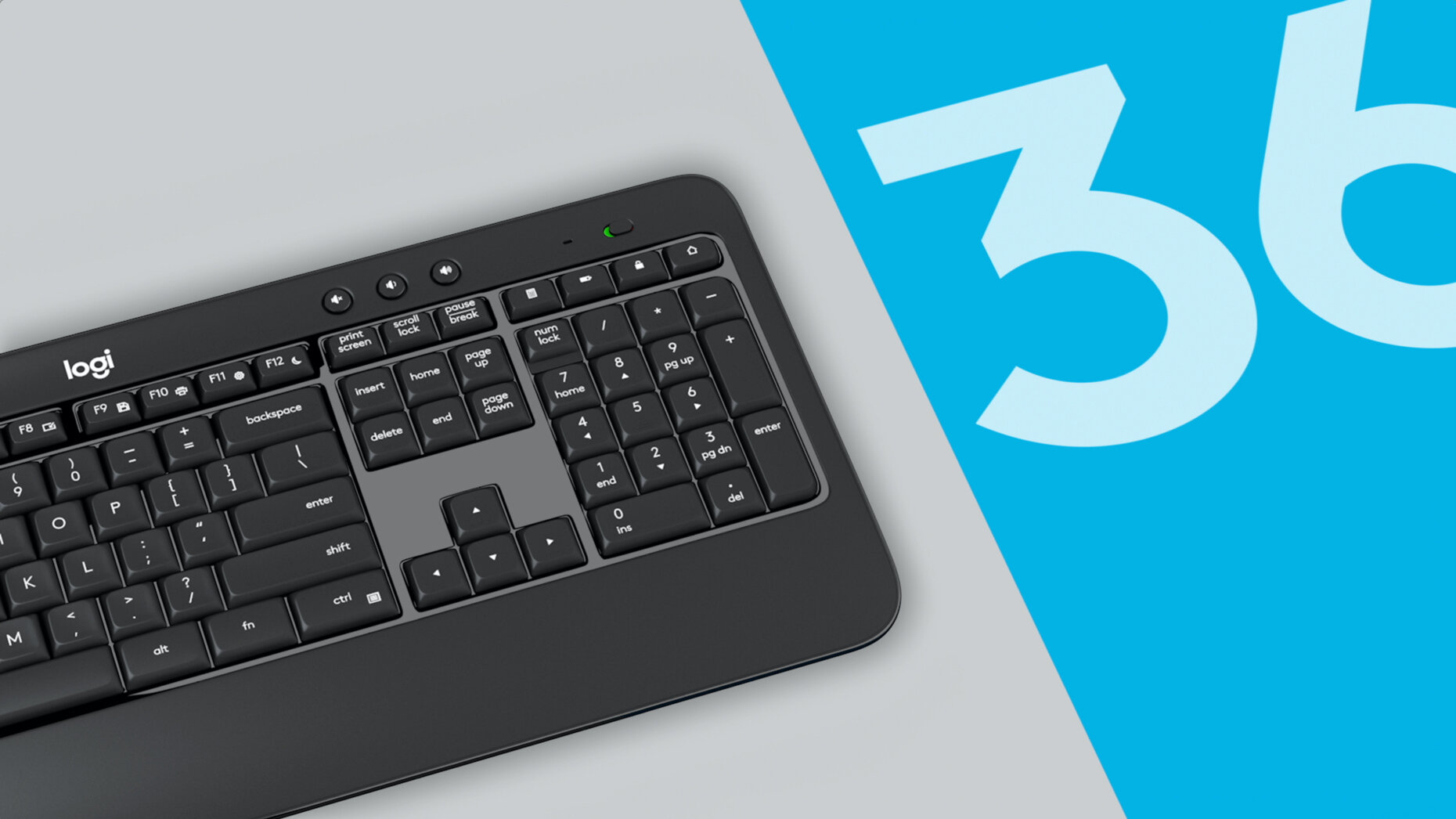 Logitech MK540 Advanced - keyboard and mouse set - QWERTY - UK Input Device