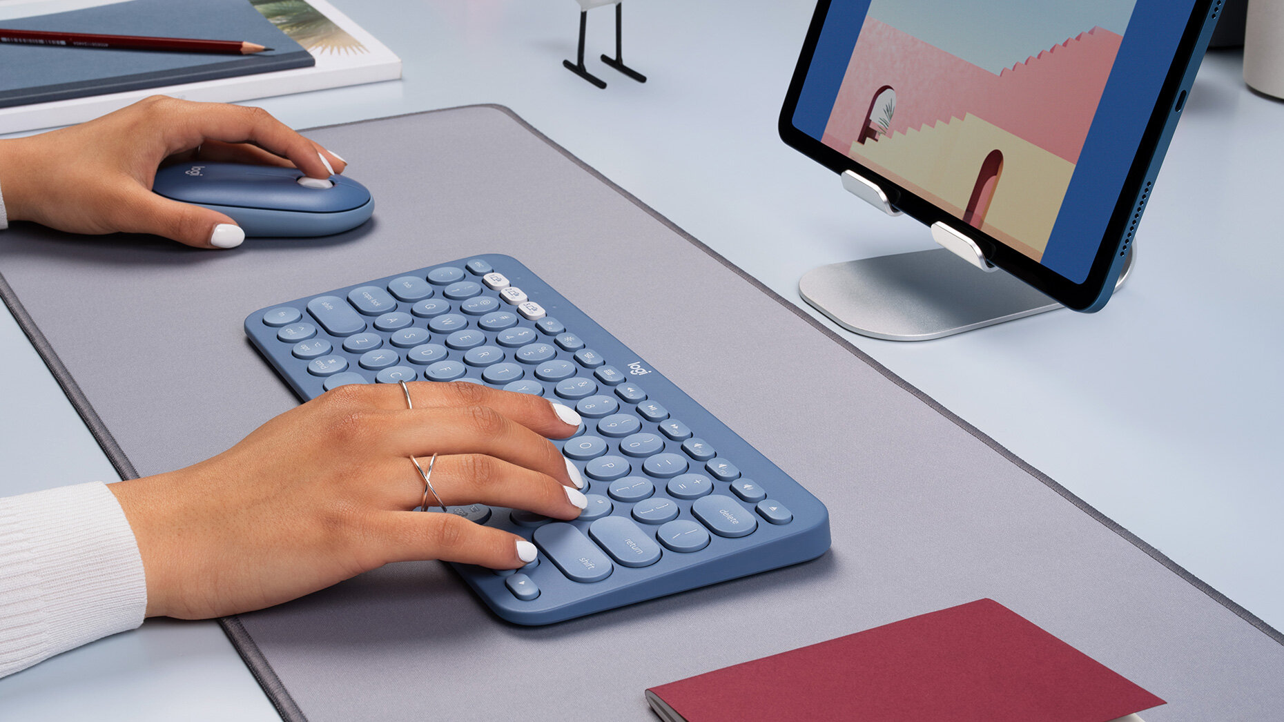 Logitech K380 Multi-Device Bluetooth Keyboard - Keyboard - wireless ...