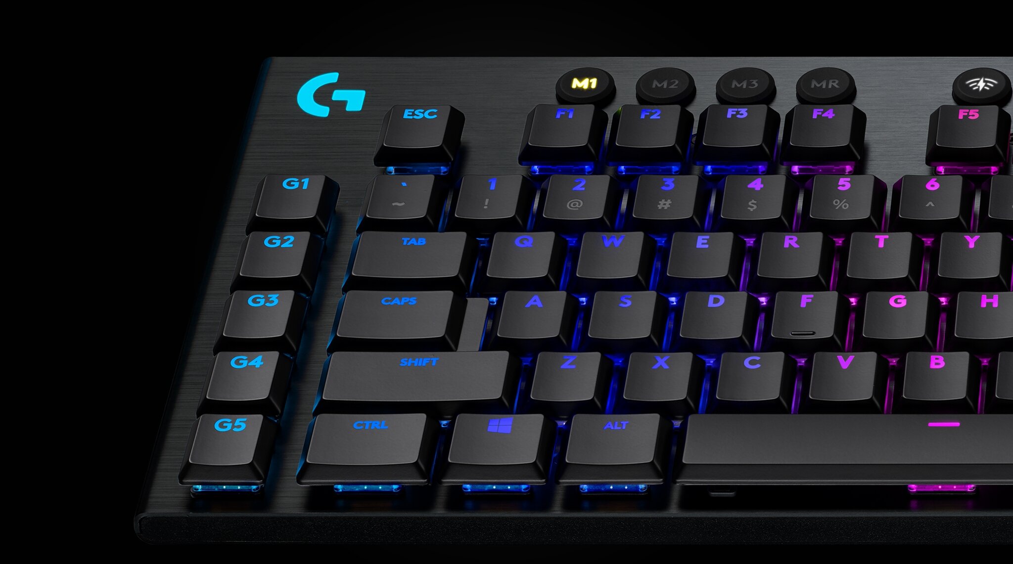 Logitech G G915 trådløs Lightspeed gaming keyboard Gl Clicky switch ...
