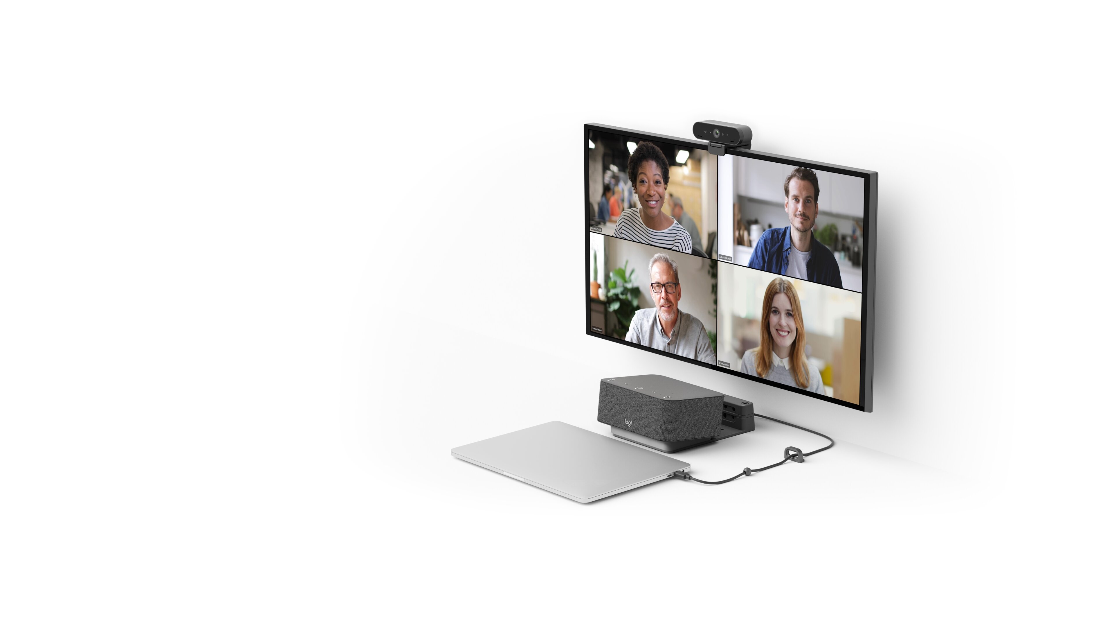 Logitech Logi Dock Focus Room Kit - video conferencing kit