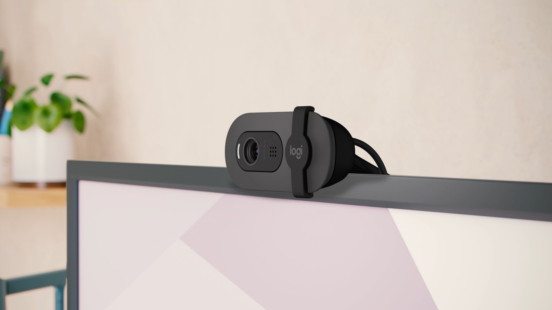 Logitech BRIO 105 - Webcam - colour - 2 MP - 1920 x 1080 - 1080p, 720p ...