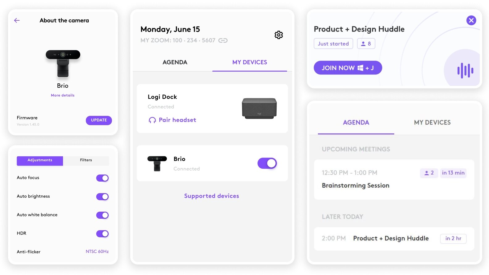 Logitech Logi Dock Focus Room Kit - video conferencing kit