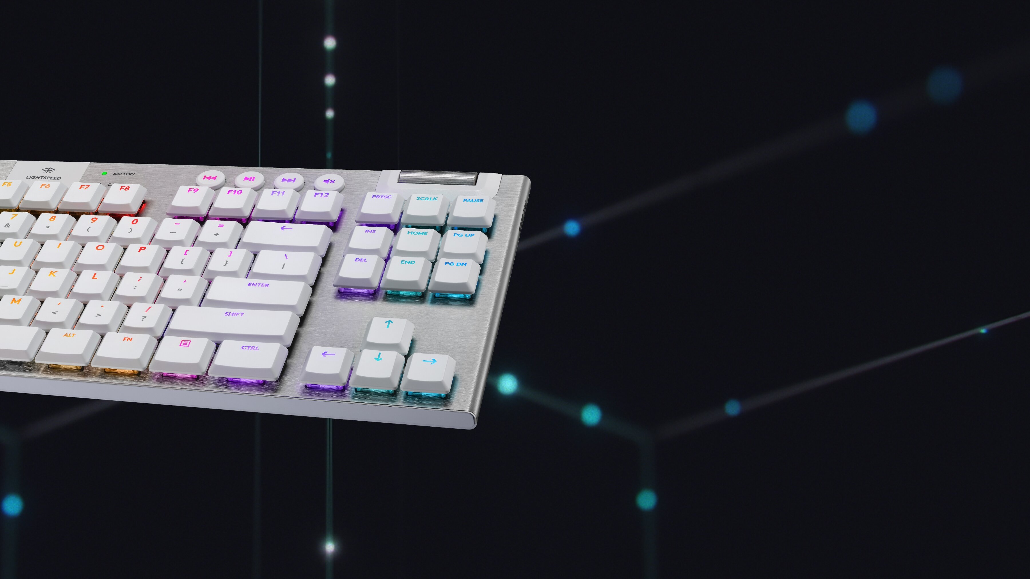 Logitech G915 TKL Tenkeyless LIGHTSPEED Wireless RGB Mechanical Gaming ...