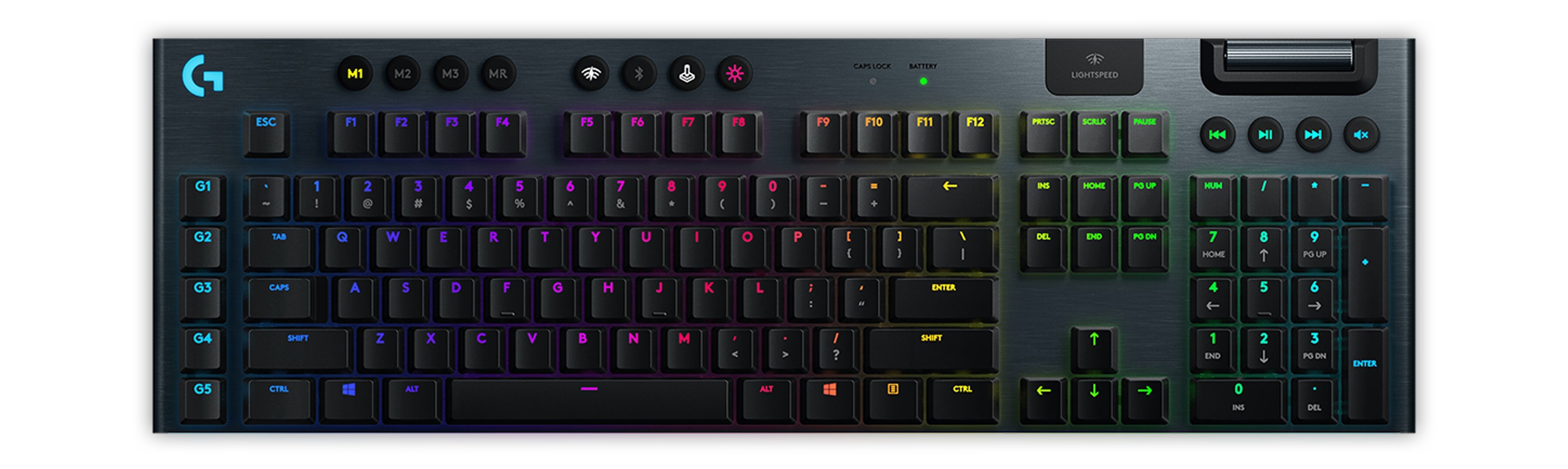 Logitech G915 LIGHTSPEED Wireless RGB Mechanical Gaming Keyboard - GL ...