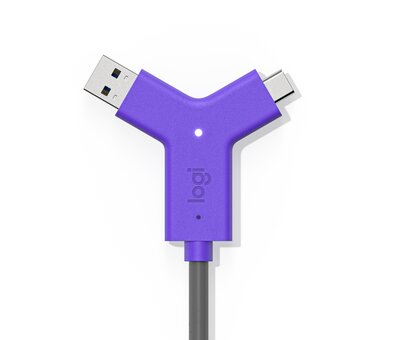 Logitech Extend - video/audio extender - USB-C, 10Mb LAN