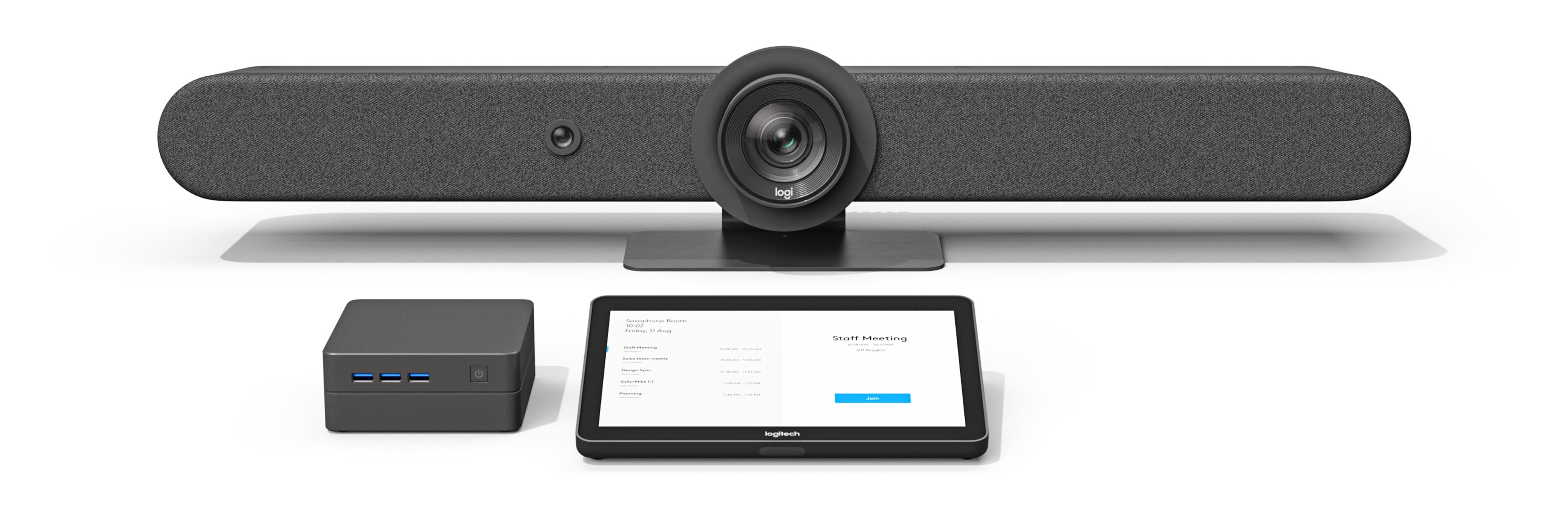 Logitech® Rally Bar (Graphite, UK Power Supply) | Dell UK