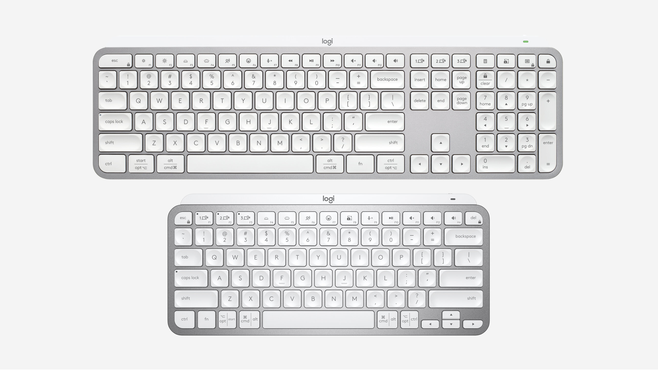 Logitech Mx Keys S Keyboard Backlit Wireless Bluetooth Le