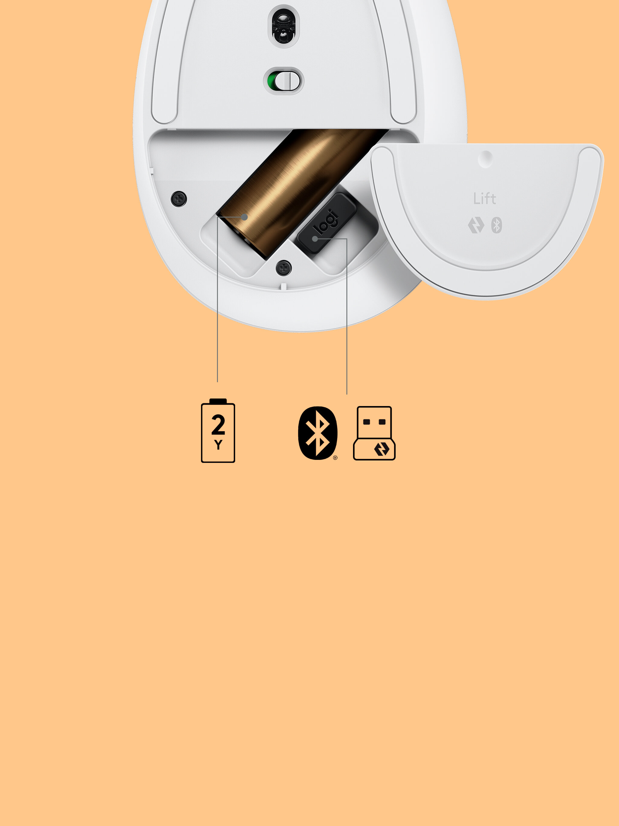 Product | Logitech Lift Vertical Ergonomic Mouse - vertical mouse ...