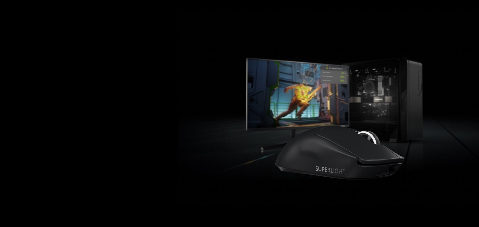 Logitech G PRO X SUPERLIGHT - Gaming - mouse - right-handed - optical ...
