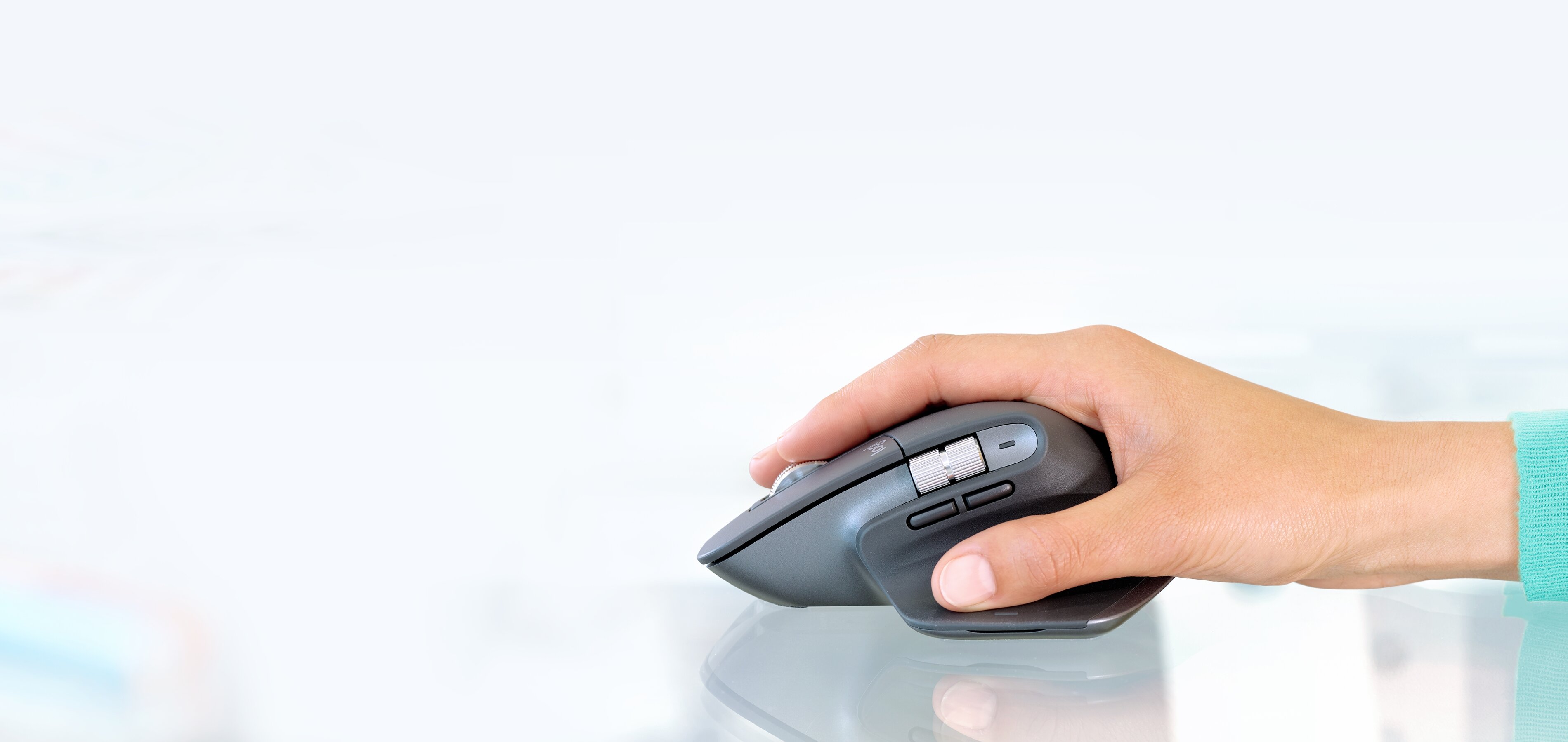 Logitech Bolt MX Master 3 Wireless Mouse, Right-handed Use, Bluetooth ...