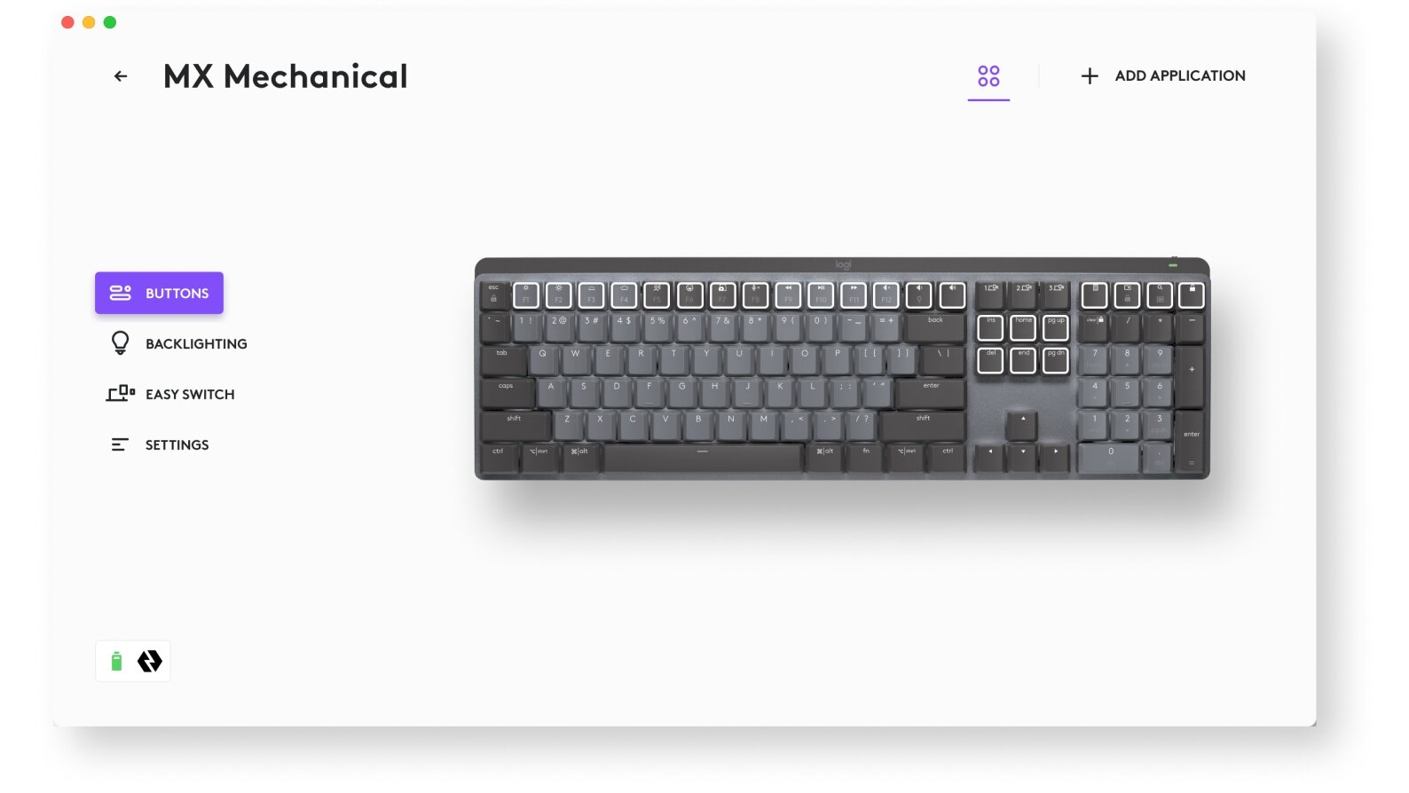 Logitech Master Series MX Mechanical Mini - Keyboard - backlit ...