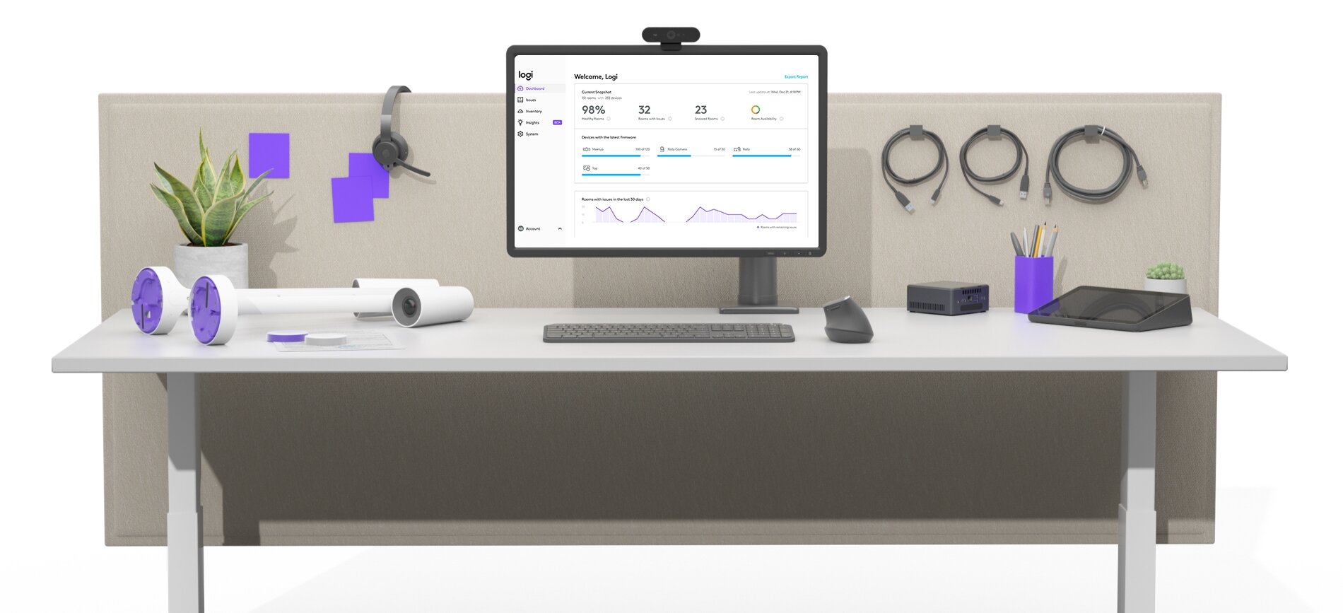 Logitech Scribe - Whiteboard capture camera - colour - 1080p | Dell UK