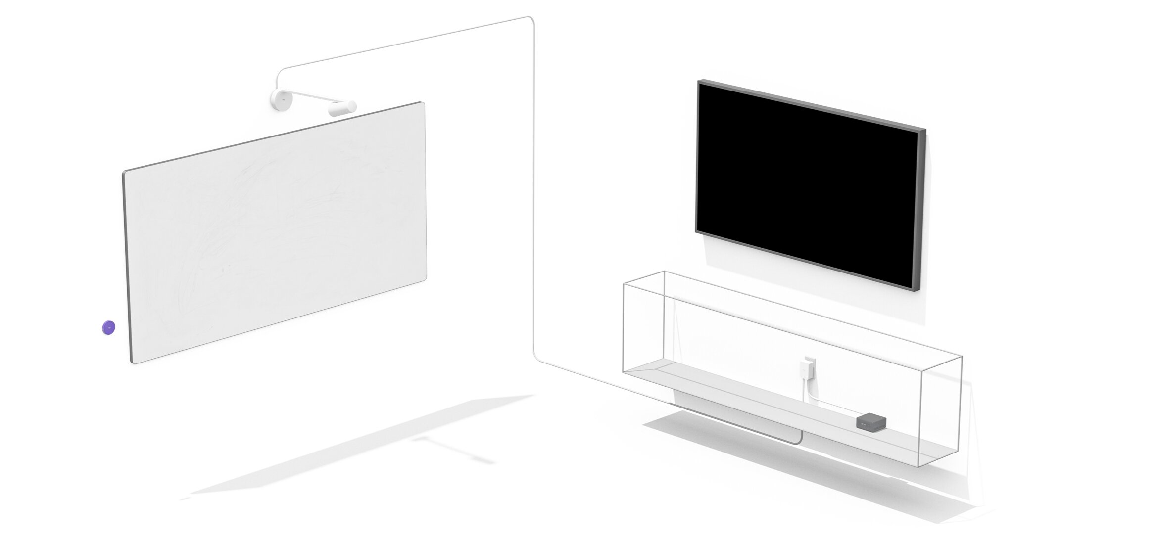 Logitech Scribe - whiteboard-kamera för företag (960-001332) | Atea eShop