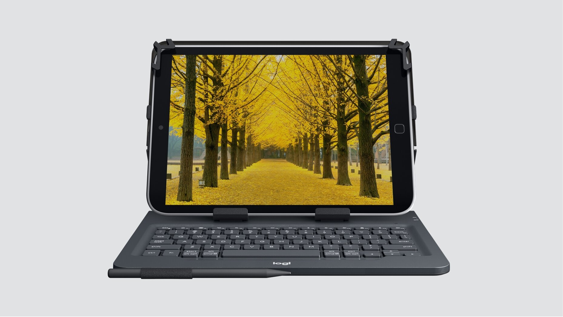 Logitech Universal Folio 9-10" tangentbordsfodral - Power.se