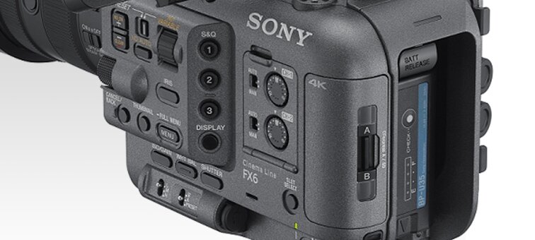 FX6 Cinema Line Full-frame camera