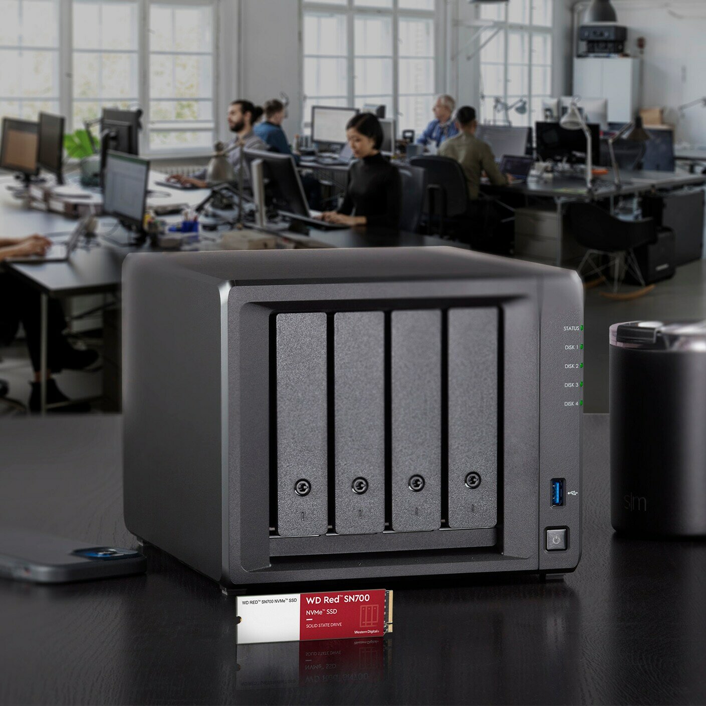 WD Red SN700 WDS250G1R0C - SSD - 250 GB - PCIe 3.0 x4 (NVMe)