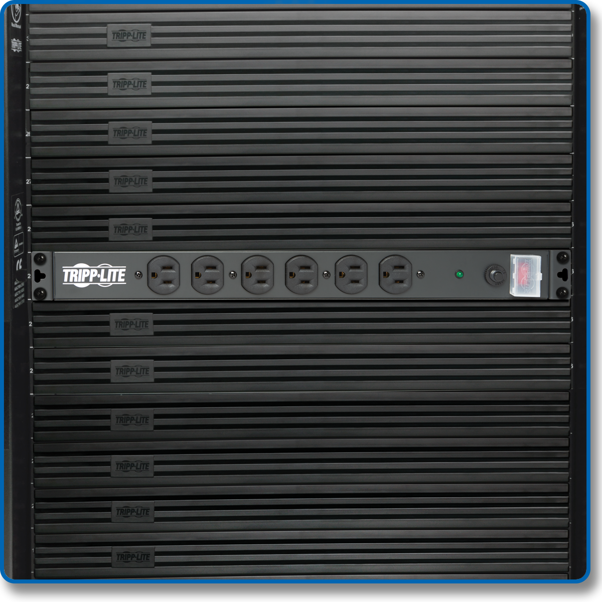 Tripp Lite Surge Protector Rackmount 14 Outlet 15' Cord 3000 Joules 1U ...