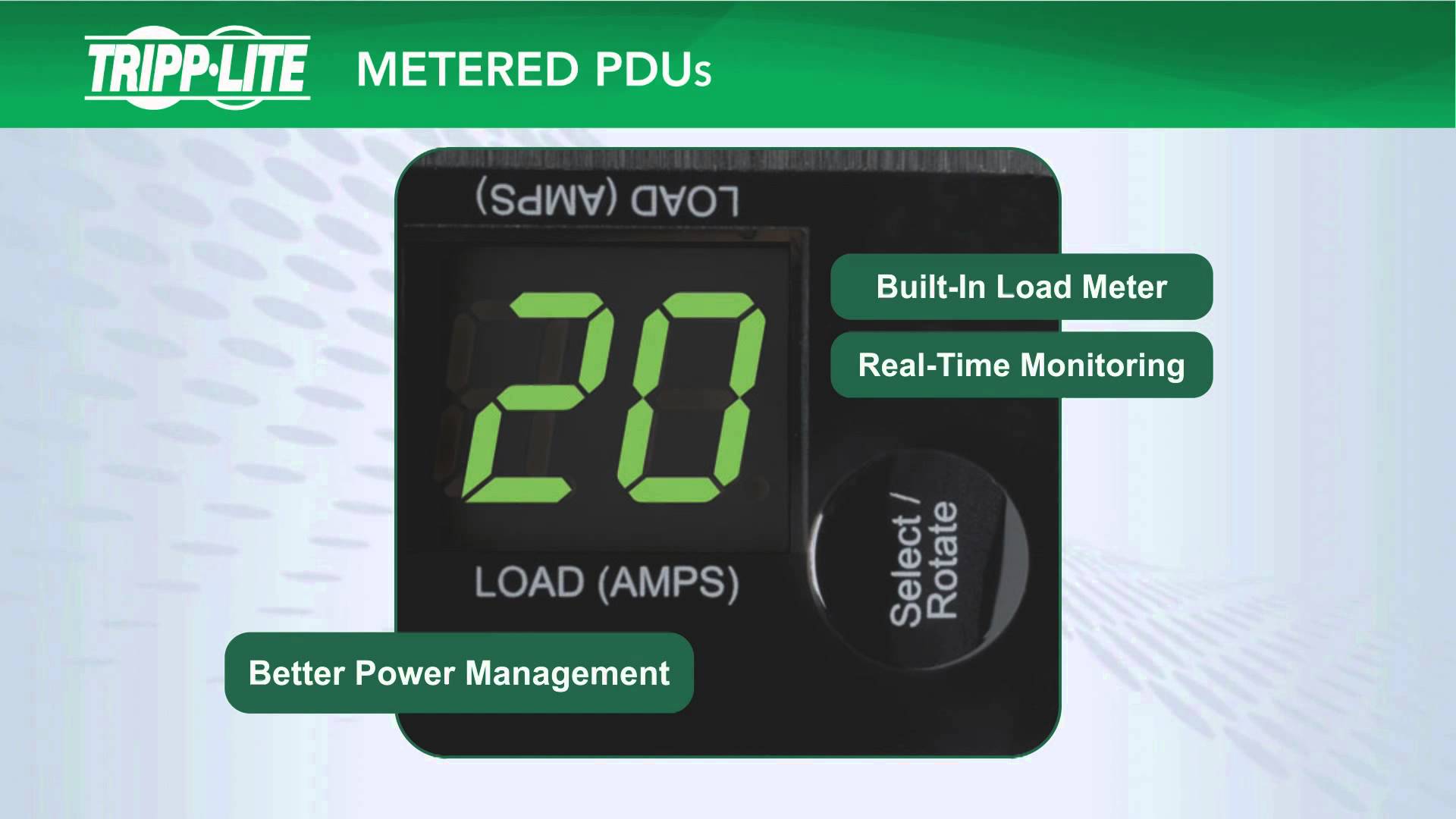 Tripp Lite PDU 3-Phase Metered 208V 14.4kW 36 C13; 6 C19; 3 L6-30R 0URM ...
