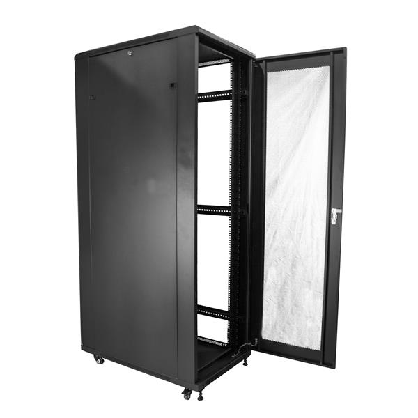 StarTech.com 4-Post 42U Server Rack Cabinet, Data Rack Cabinet for ...