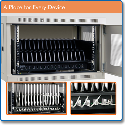 Tripp Lite 16-Port USB Charging Sync Station Ipad Android Wall Mount ...