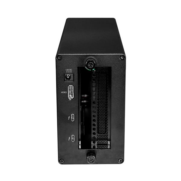 StarTech.com Thunderbolt 3 PCIe Expansion Chassis - Enclosure Box w/ 1x ...