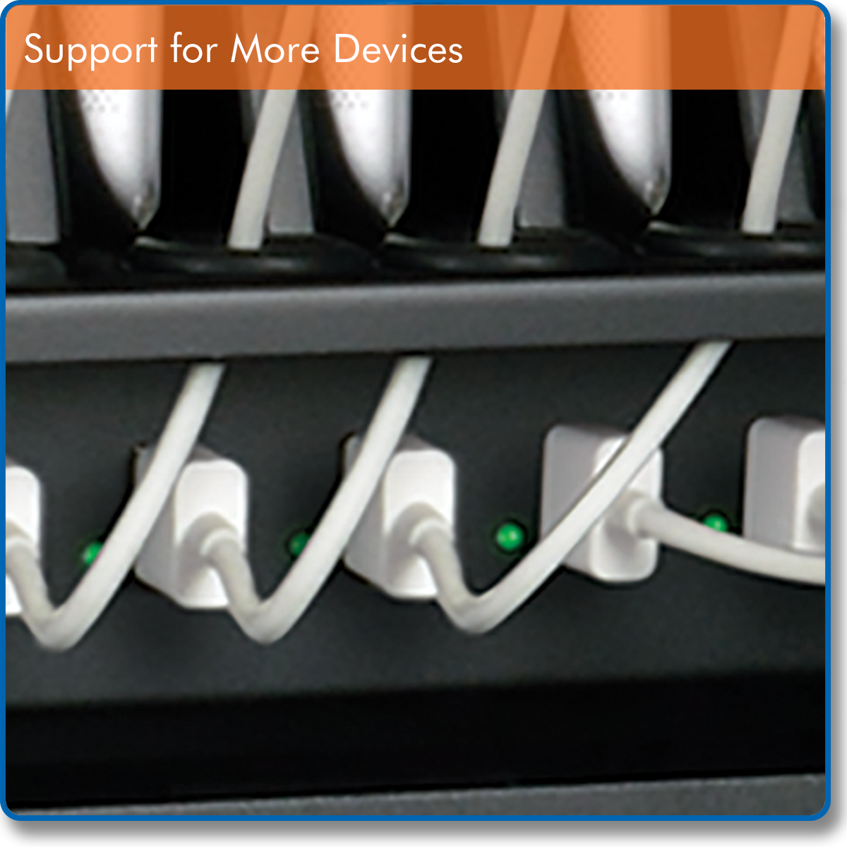 Tripp Lite Charging Sync Station 48-Port USB Tablet iPad Android White ...