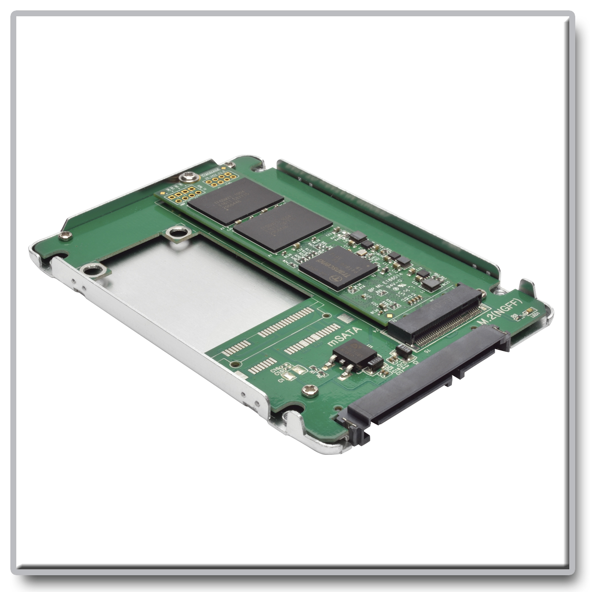 Tripp Lite M.2 NGFF SATA SSD to 2.5in SATA Enclosed Adapter Converter ...