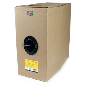 StarTech.com 1000ft Roll of Blue Plenum CMP Cat 6 Solid UTP Bulk Cable ...