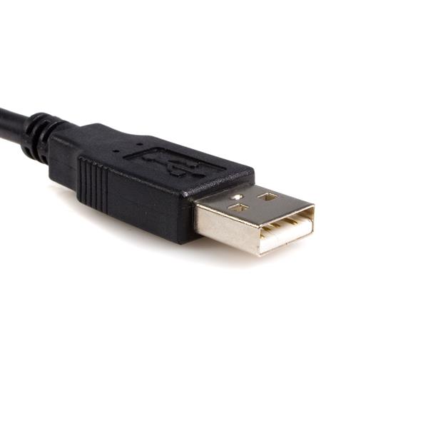StarTech.com USB to Parallel Port Adapter for Printers - 10 ft