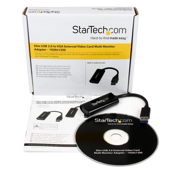 StarTech.com USB 3.0 to VGA Adapter - USB to VGA Monitor Converter for ...
