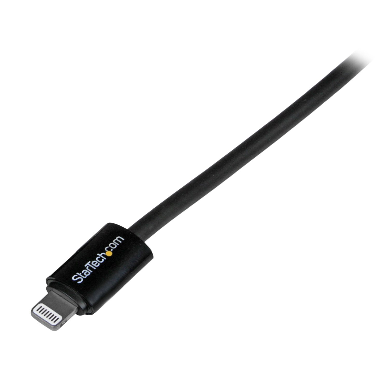 StarTech.com Long Black Apple 8-pin Lightning to USB Cable iPhone iPod iPad