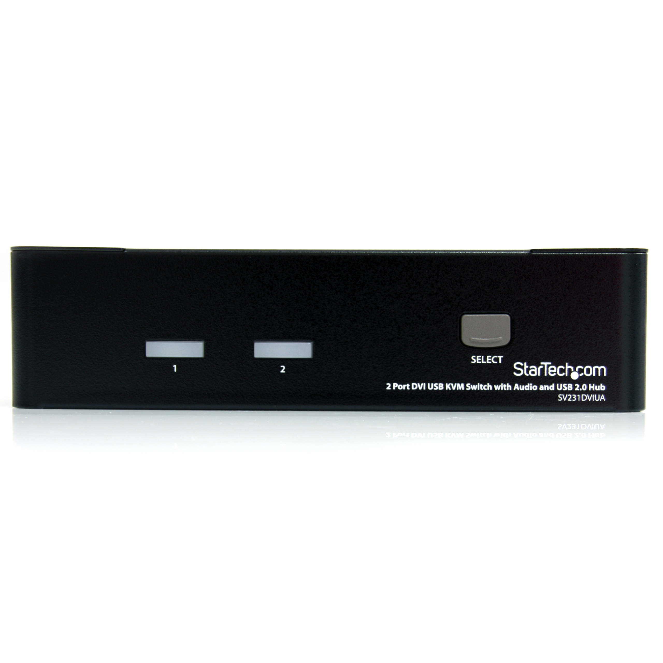 StarTech.com 2 Port USB DVI KVM Switch with Audio & USB 2.0 Hub - 1920x1200