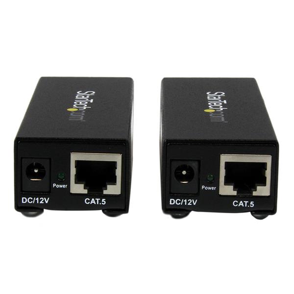 StarTech.com VGA to Cat 5 Monitor Extender Kit (250ft/80m) - VGA Cat5 ...