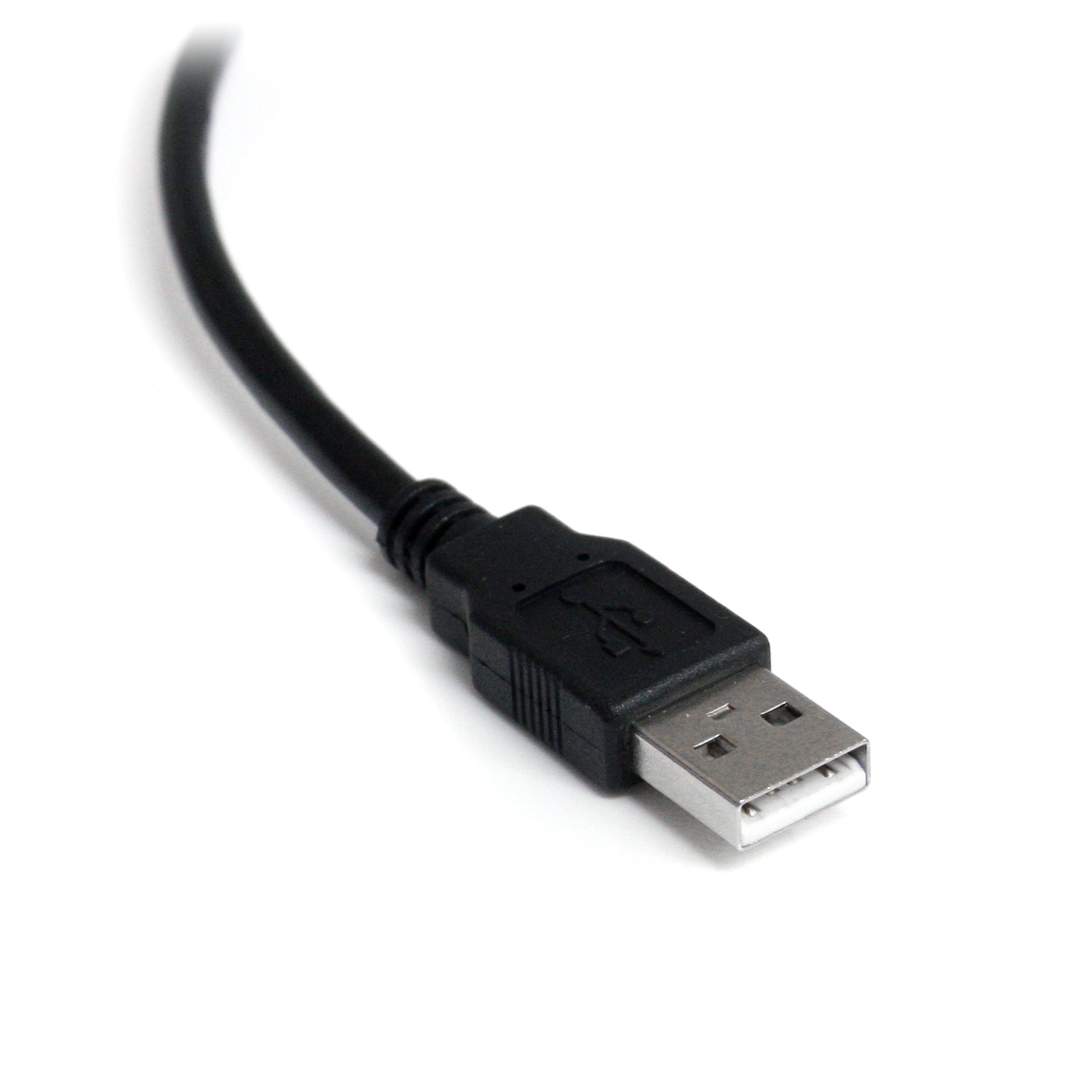 StarTech.com 8.3ft (2.5m) 1-Port FTDI USB to Serial RS232 Adapter Cable ...