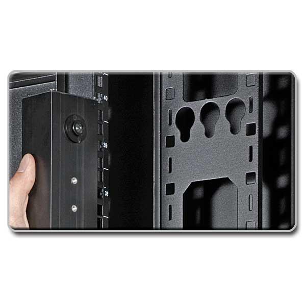 Tripp Lite 48U Rack Enclosure Server Cabinet Doors & Sides 3000lb ...