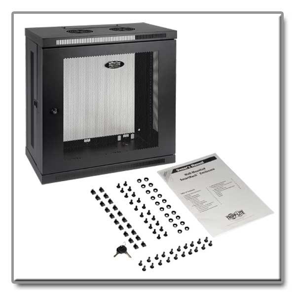 Tripp Lite 12U Wall Mount Rack Enclosure Server Cabinet Wallmount 13 ...