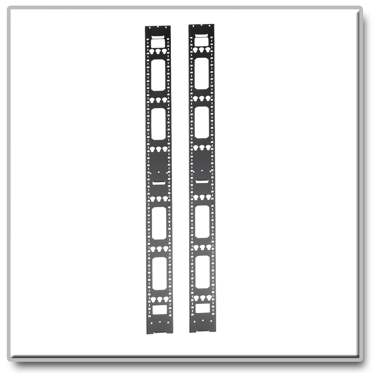 Tripp Lite 42U Rack Enclosure Server Cabinet Vertical Cable Management ...