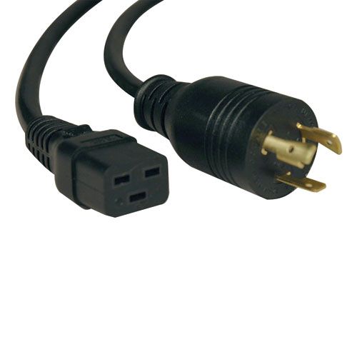 Tripp Lite 10ft Power Cord Extension Cable L5-20P to C19 for Servers ...