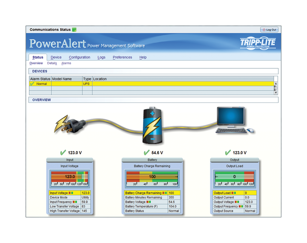 Tripp Lite UPS Smart 700VA 450W Tower AVR Hospital Medical 120V USB DB9 ...