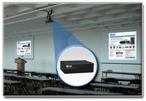 Tripp Lite 2-Port VGA / SVGA Video Splitter Signal Booster High ...