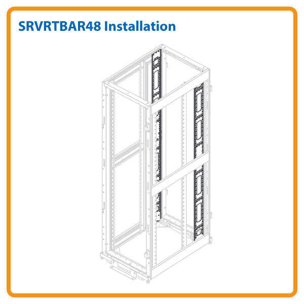 Tripp Lite 48U Rack Enclosure Server Cabinet Vertical Cable Management ...