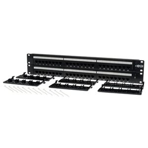 Tripp Lite 48-Port Cat6 Cat5 Patch Panel Rackmount 110 Punch Down RJ45 ...