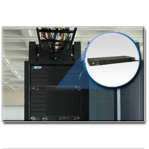 Tripp Lite PDU Metered 200V - 240V 20A 8 C13; 2 C19 C20 Horizontal 1URM ...
