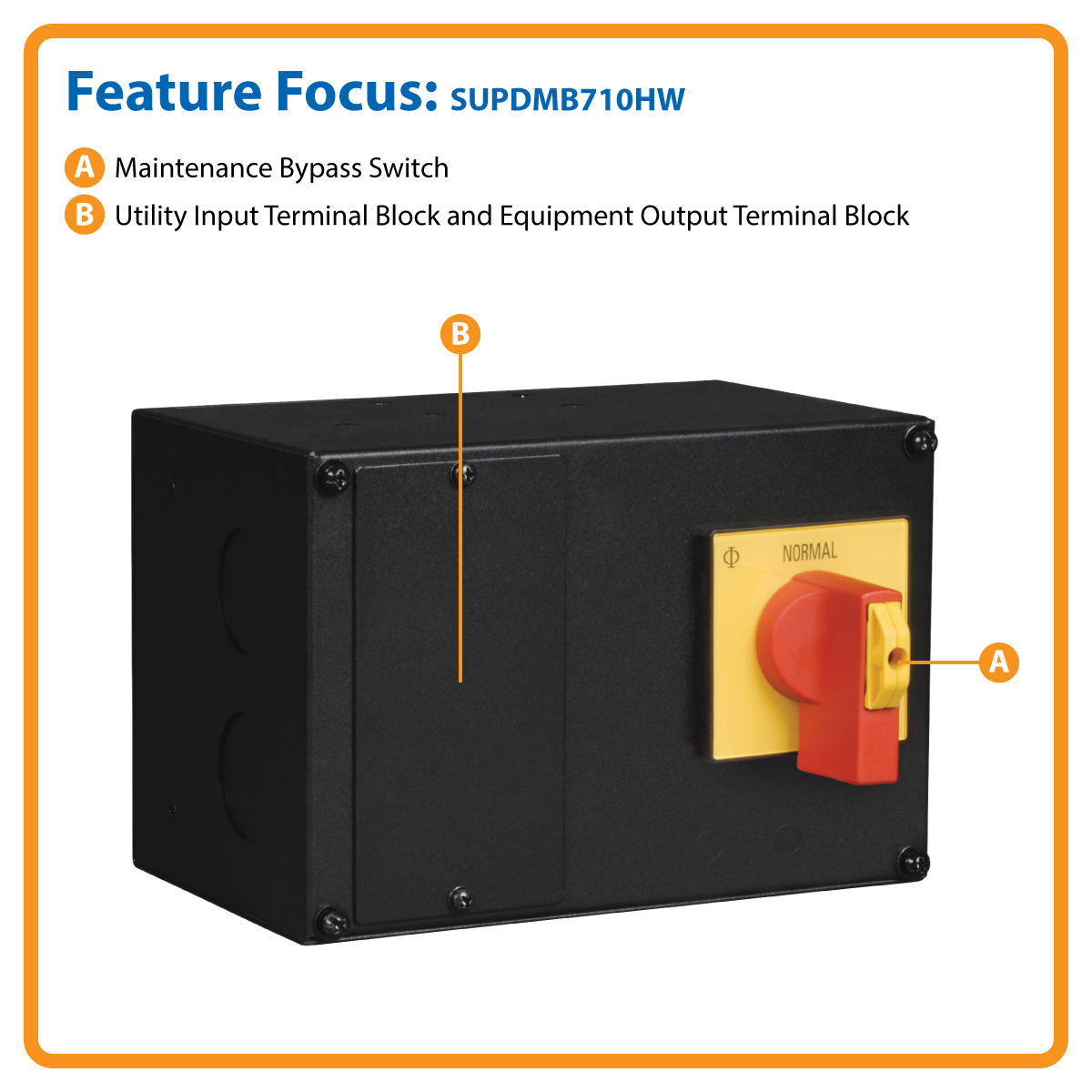 Tripp Lite UPS Smart Online Hardwire PDU Module - power distribution unit