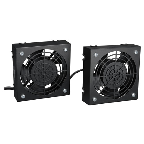 Tripp Lite Wallmount Rack Enclosure Cooling Roof Fan Kit 120V 5-15P ...