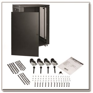 Tripp Lite 24U Rack Enclosure Server Cabinet 33" Deep w/ Doors & Sides ...