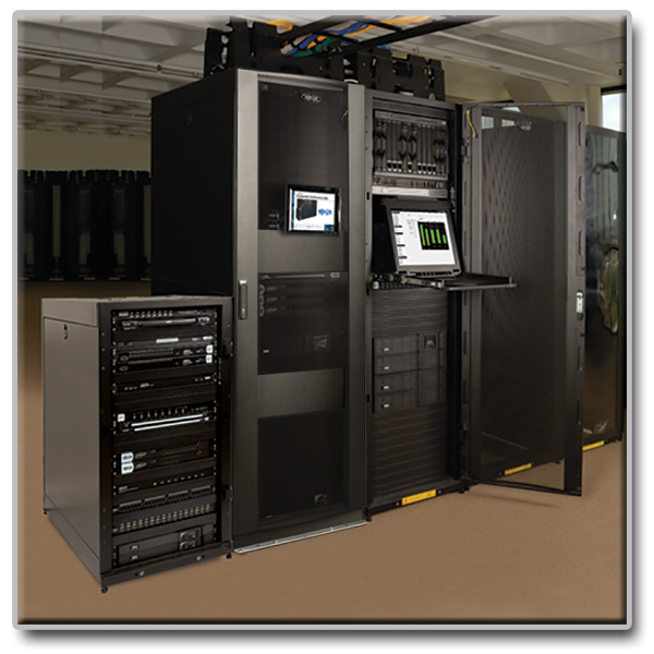 Tripp Lite 42U Rack Enclosure Server Cabinet w/ Doors & Sides Seismic ...