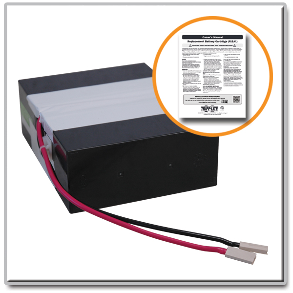 Tripp Lite UPS Replacement Battery Cartridge for select SmartOnline ...