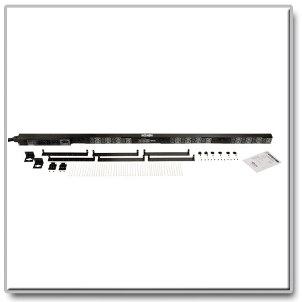 Tripp Lite PDU 3-Phase Metered 208V 14.4kW 36 C13; 6 C19; 3 L6-30R 0URM ...